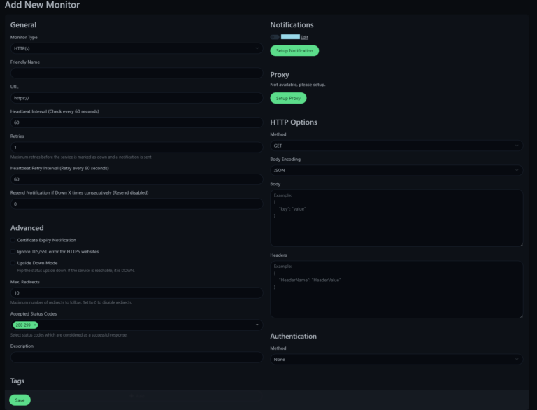 Monitoring Your Services with Uptime Kuma - David Petric